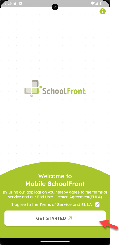 Log Into the SchoolFront Mobile App – SchoolFront Mobile App